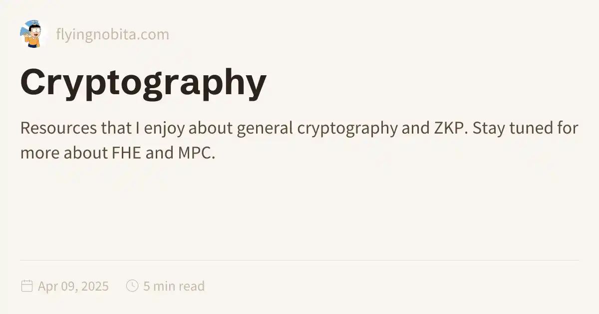 Cryptography